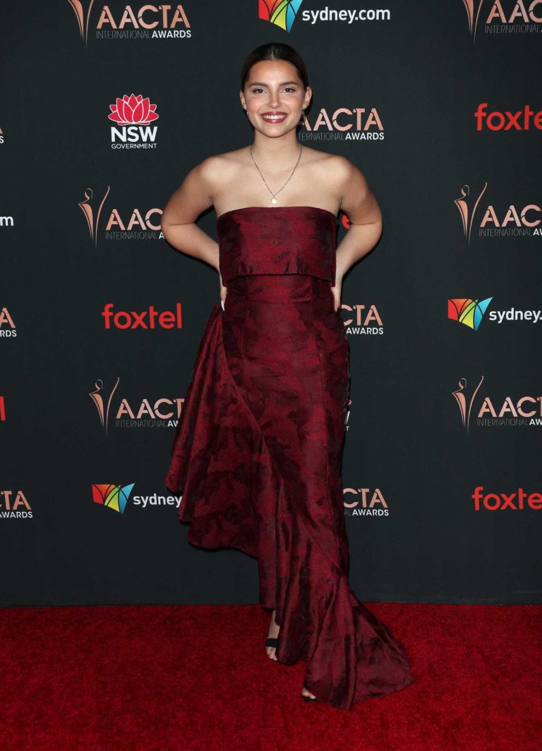 Inde Navarrette Attends the 9th Annual AACTA International Awards at ...