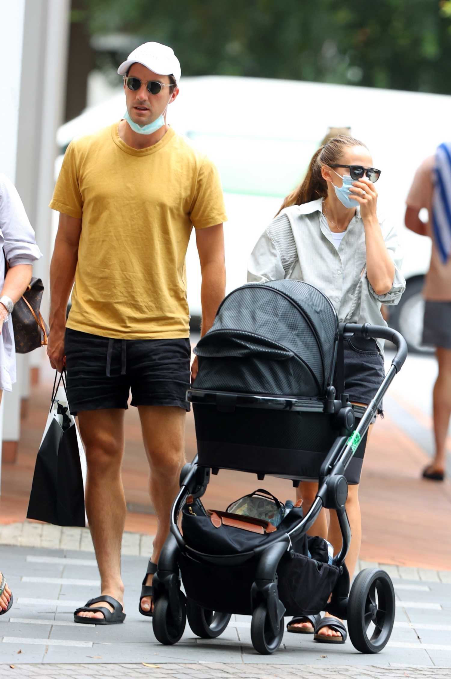 Becky Boston in a Black Shorts Was Seen Out with Pat Cummins in Double ...