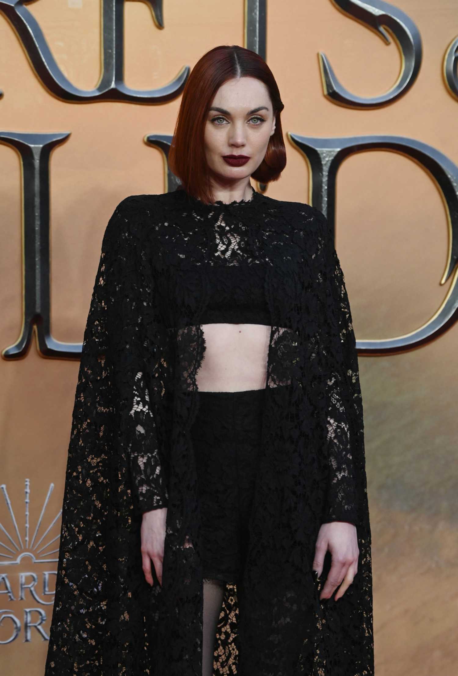 Poppy Corby-Tuech Attends the Fantastic Beasts: The Secrets of ...