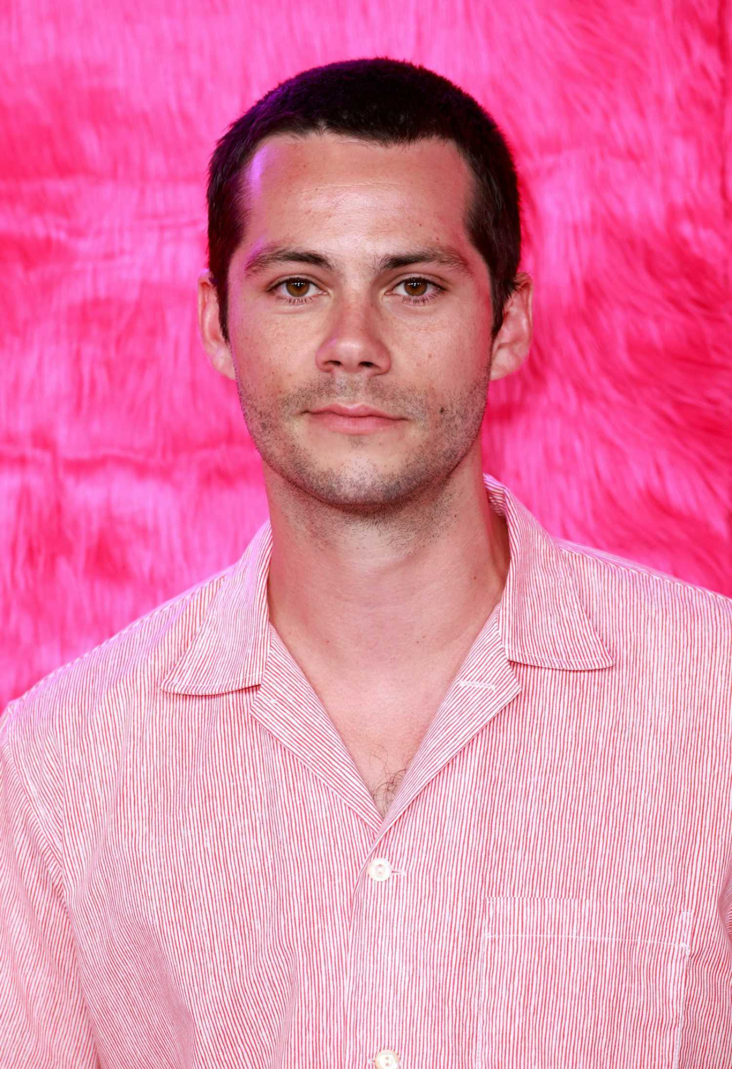 Dylan O’Brien Attends Angelyne Premiere at Pacific Design Center in ...