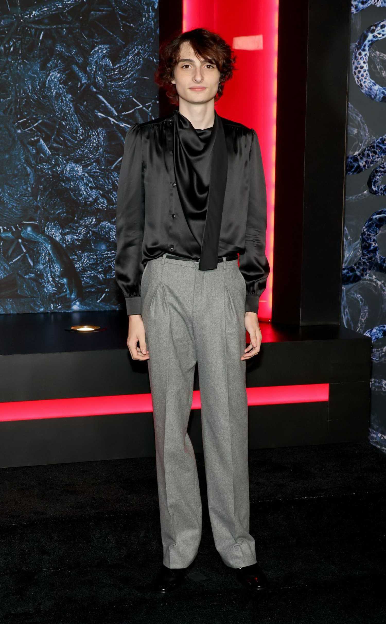 Finn Wolfhard Attends Netflix’s Stranger Things Season 4 Premiere in ...