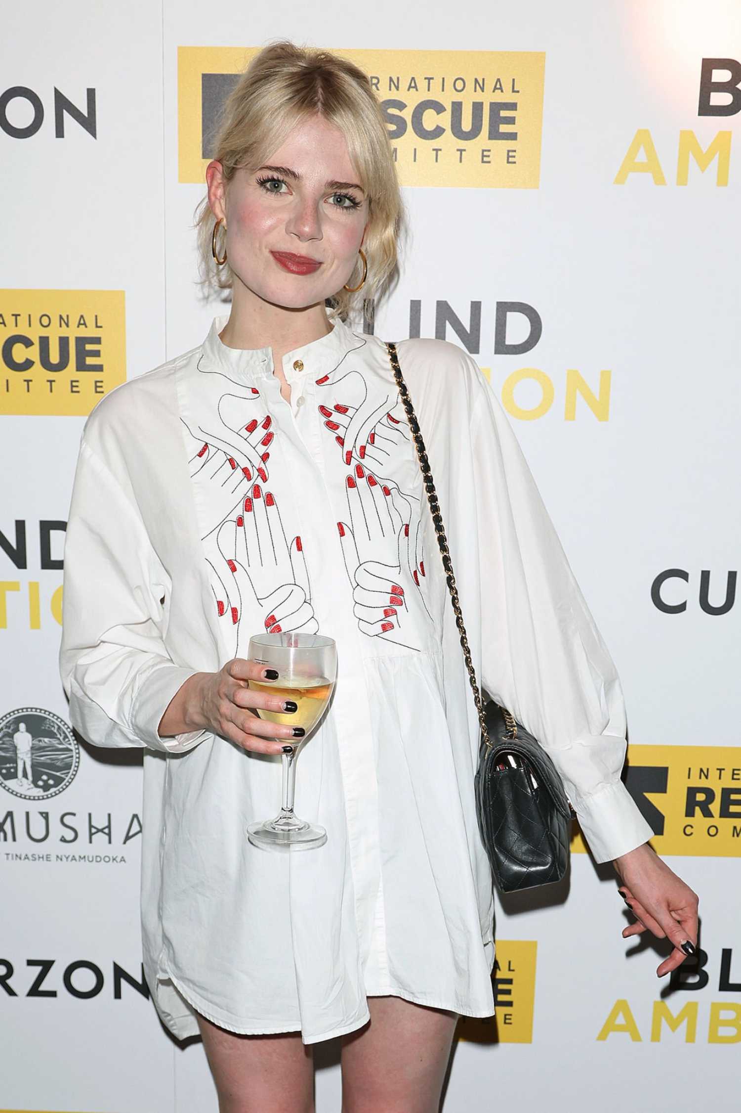 Lucy Boynton Attends the Blind Ambition Premiere at The Curzon Mayfair ...