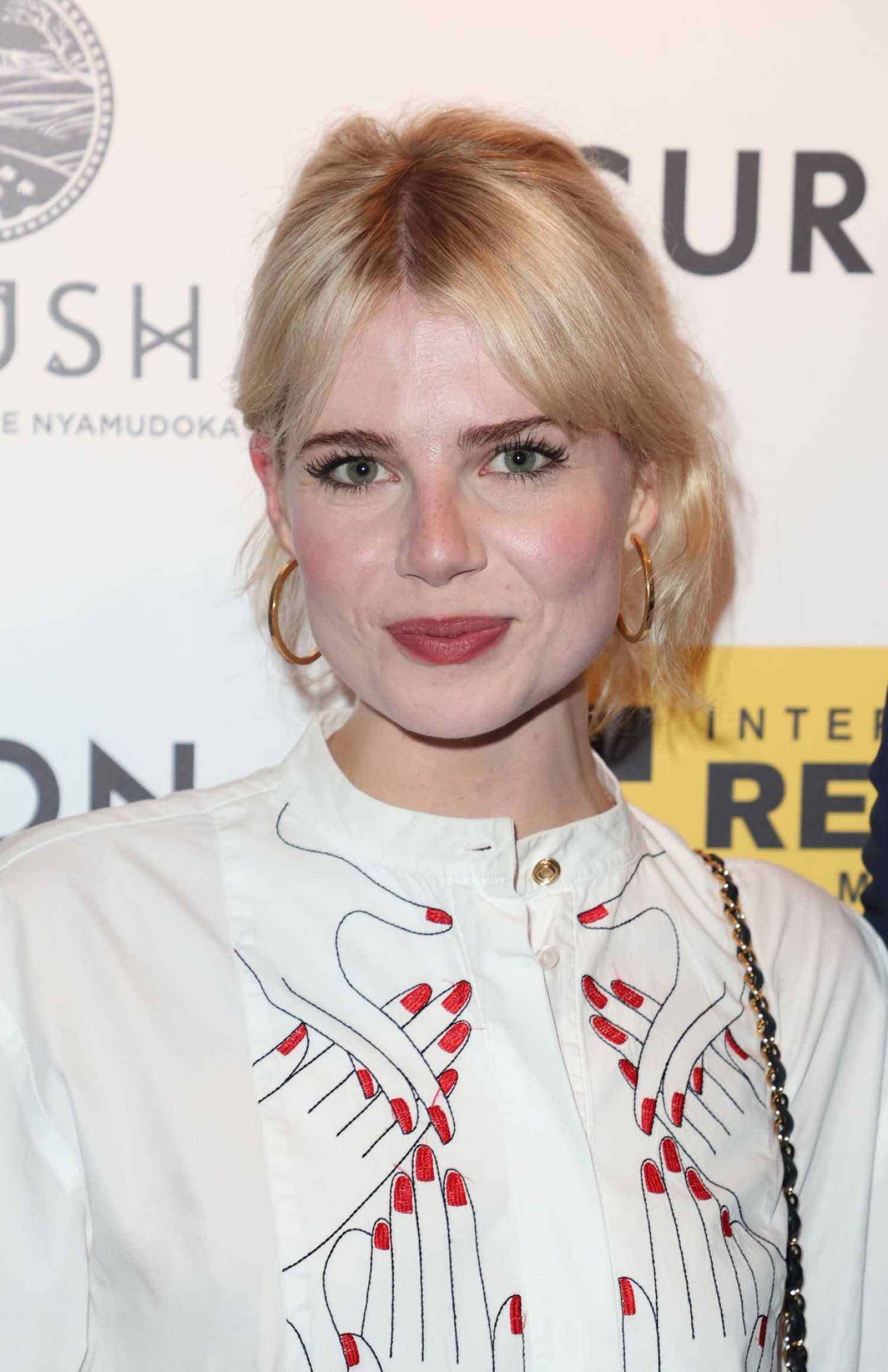 Lucy Boynton Attends the Blind Ambition Premiere at The Curzon Mayfair ...