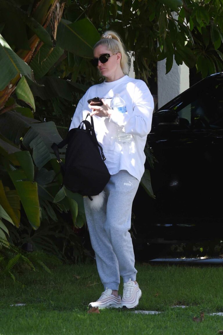 Erika Jayne in a Grey Sweatpants Was Seen Out in Los Angeles – Celeb Donut