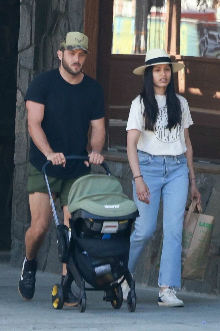 Freida Pinto in a Blue Jeans Was Seen Out with Her Husband Cory Tran ...