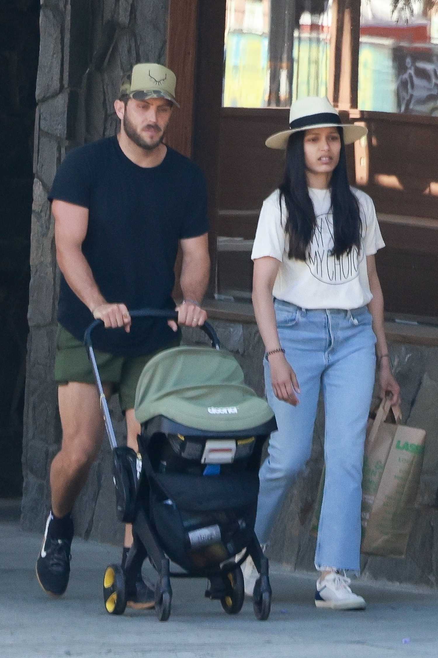 Freida Pinto in a Blue Jeans Was Seen Out with Her Husband Cory Tran ...