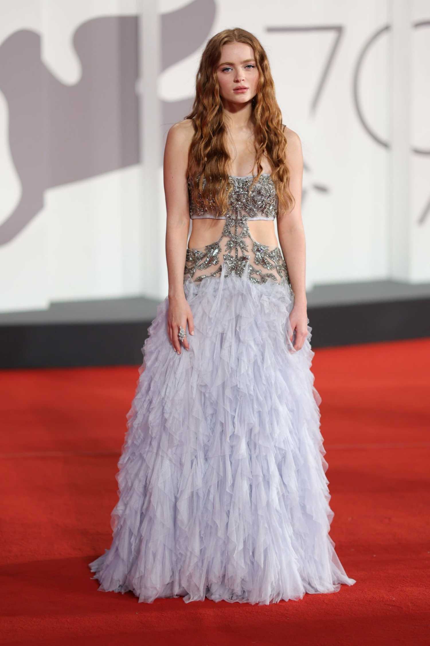 Sadie Sink Attends The Whale Red Carpet at the 79th Venice ...