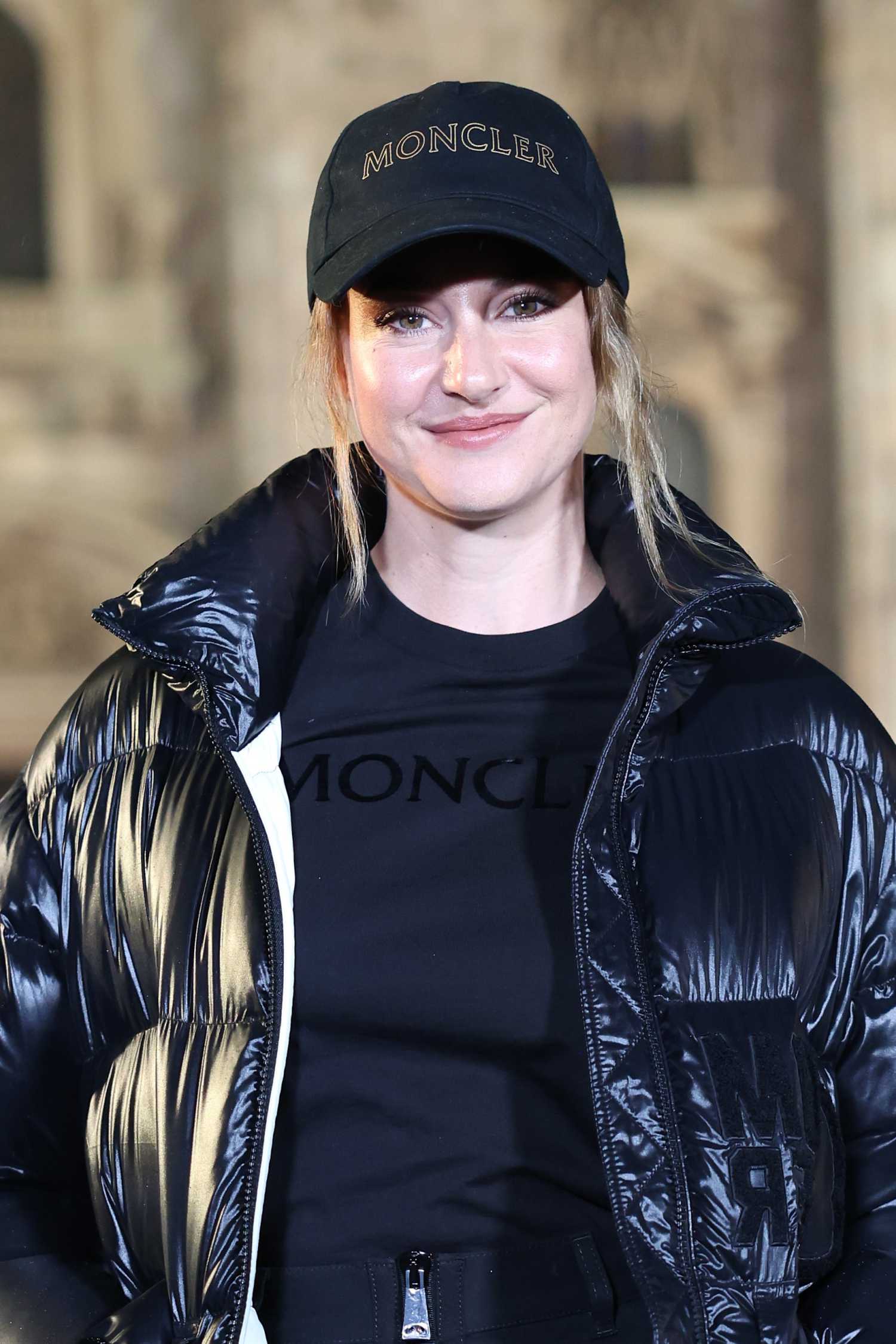 Shailene Woodley Attends the Moncler Fashion Show During 2022 Milan ...
