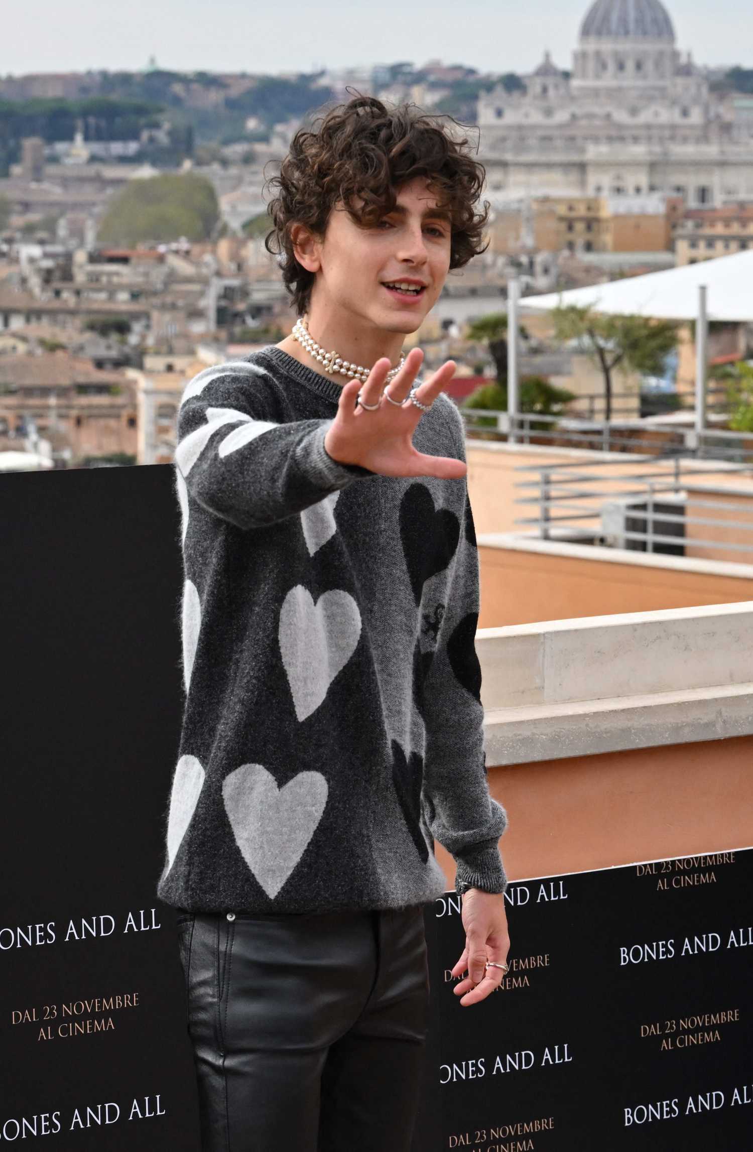 Timothee Chalamet Attends the Bones and All Photocall at Hotel De La Ville in Rome – Celeb Donut
