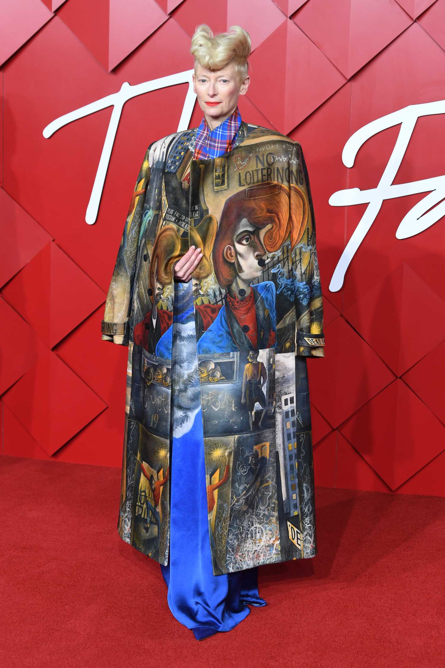 Tilda Swinton Attends 2022 British Fashion Awards at the Royal Albert ...