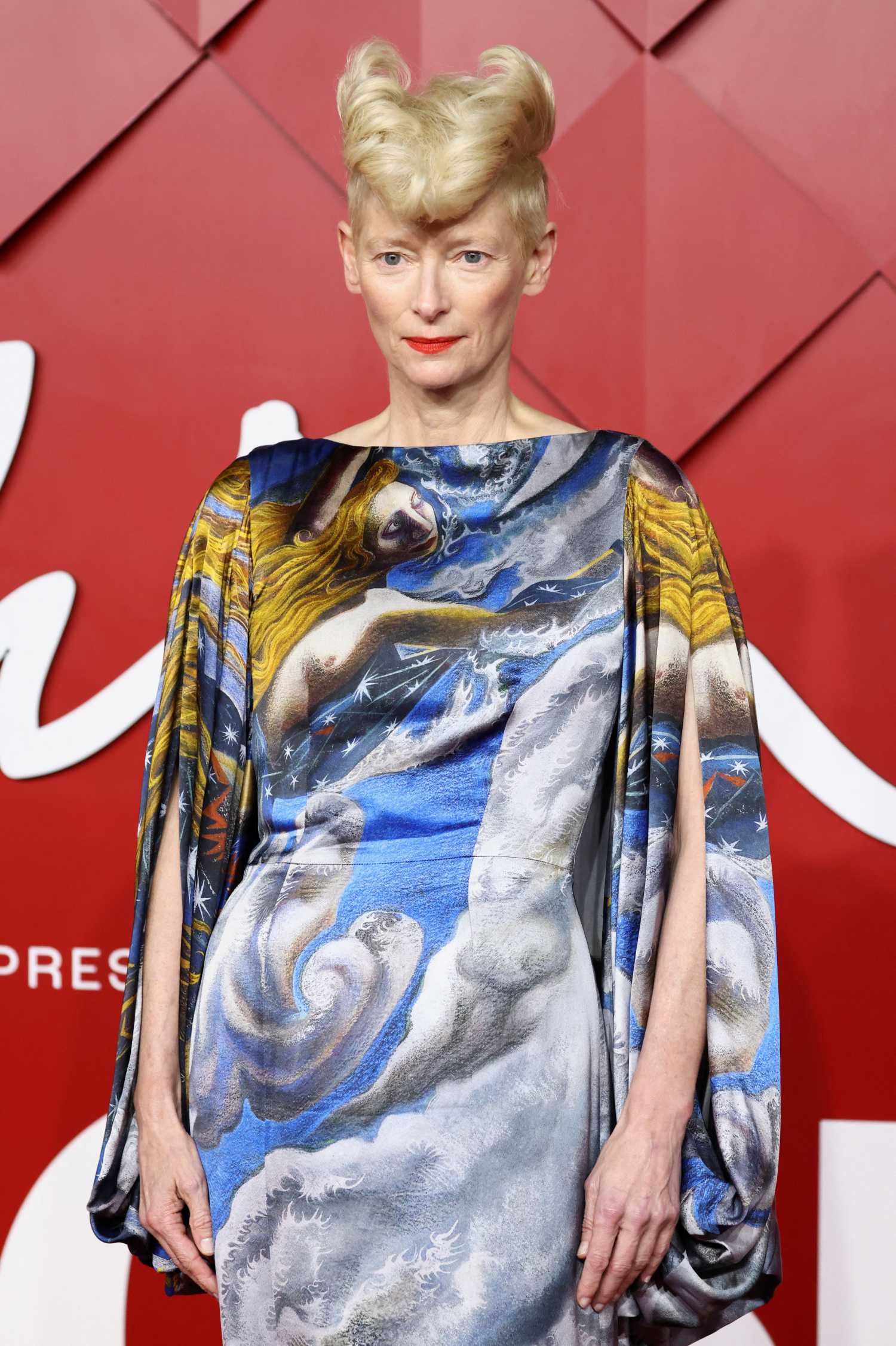 Tilda Swinton Attends 2022 British Fashion Awards at the Royal Albert ...