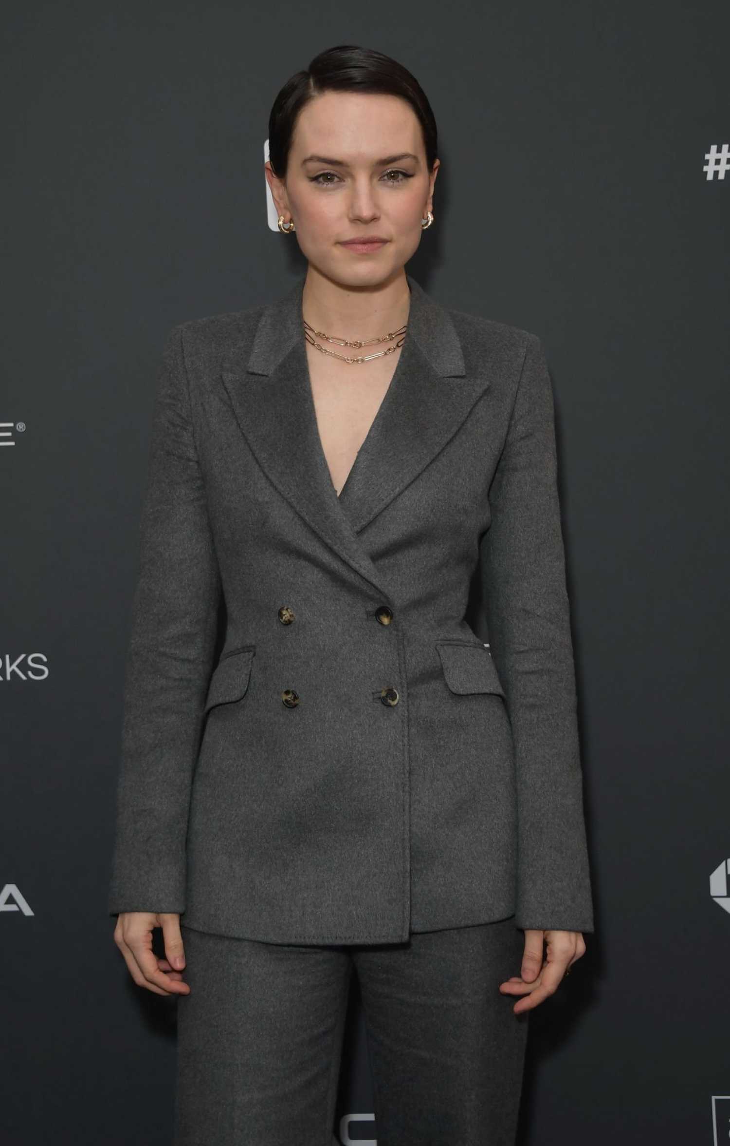 Daisy Ridley Attends Sometimes I Think About Dying Premiere During the ...