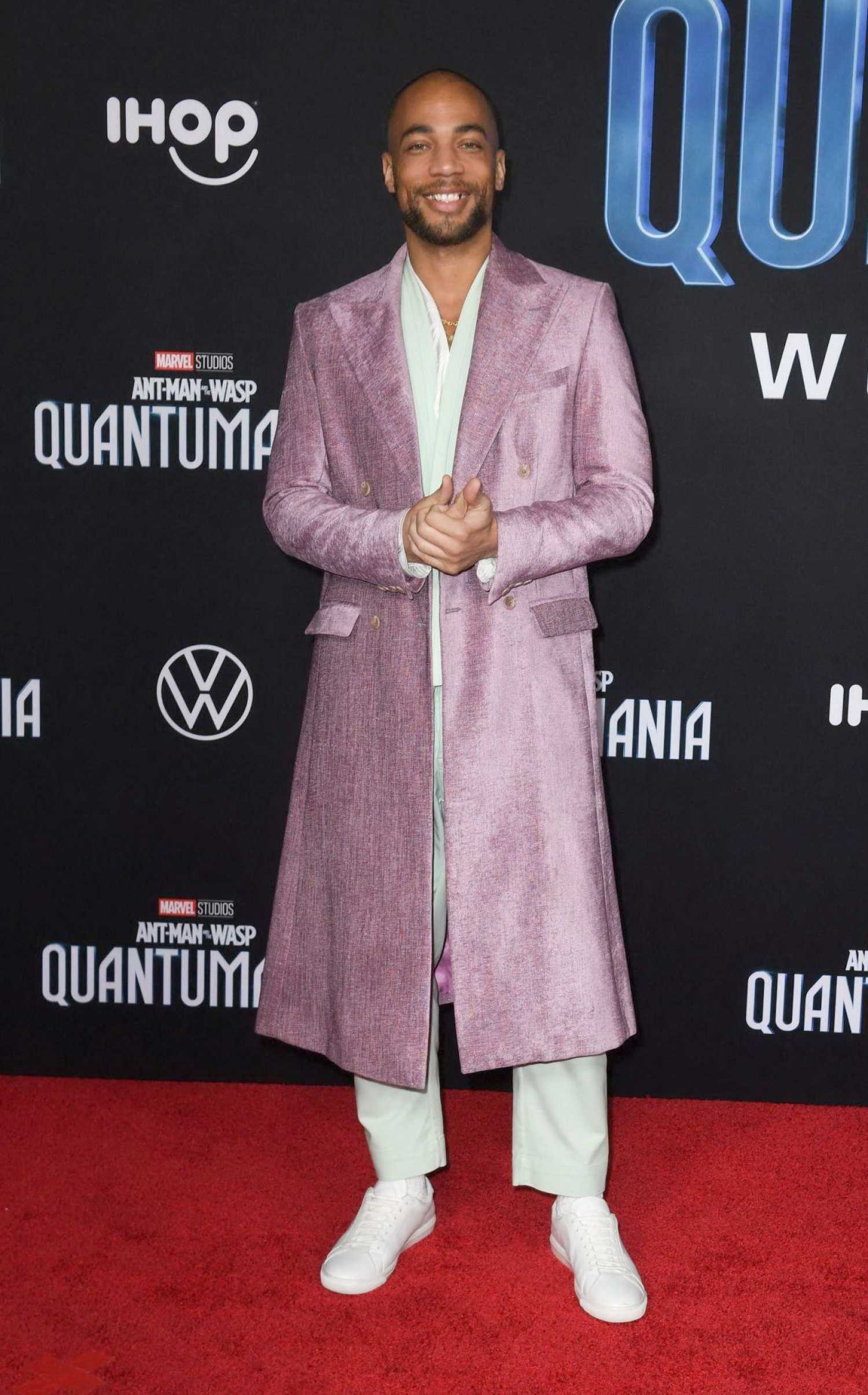 Kendrick Sampson Attends Marvels Ant-Man and the Wasp: Quantumania ...