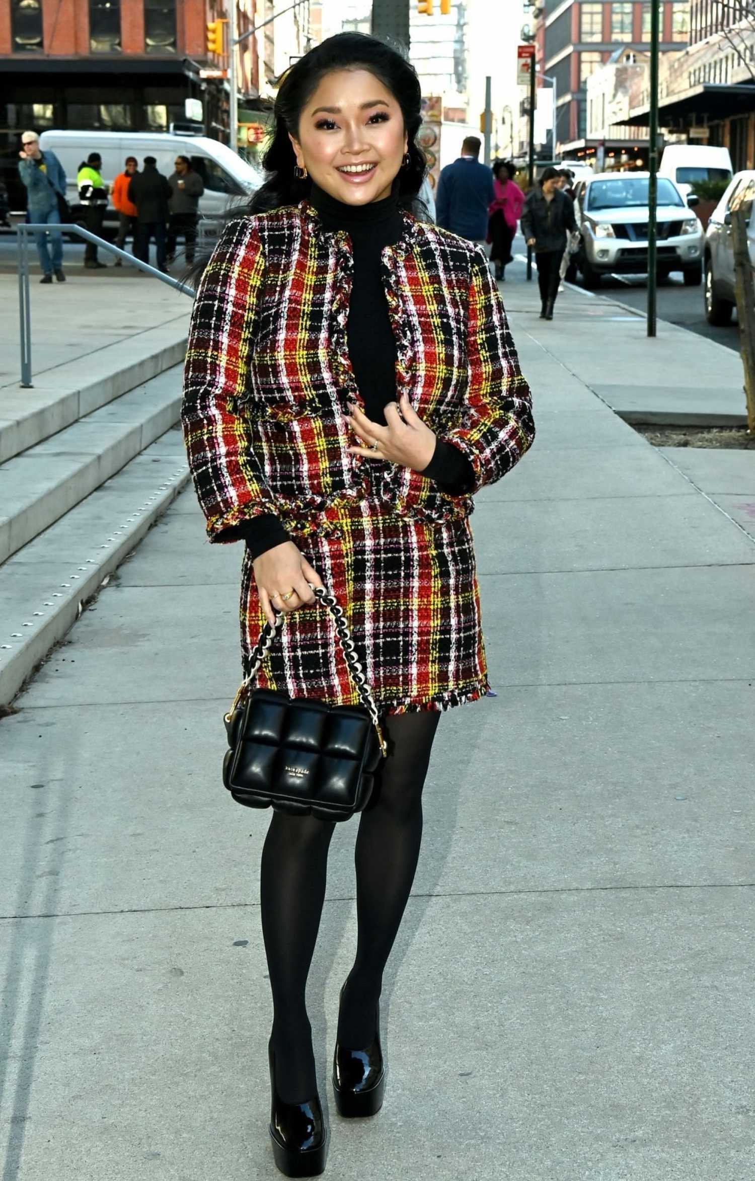 Lana Condor Attends 2023 Kate Spade Runway Show at The Whitney Museum ...