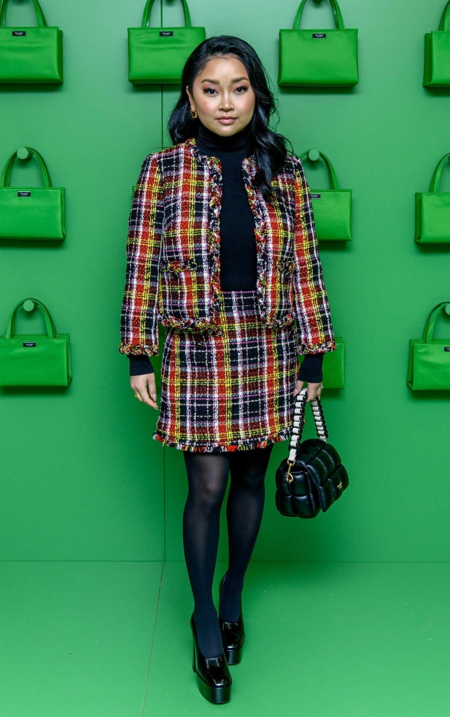 Lana Condor Attends 2023 Kate Spade Runway Show at The Whitney Museum ...