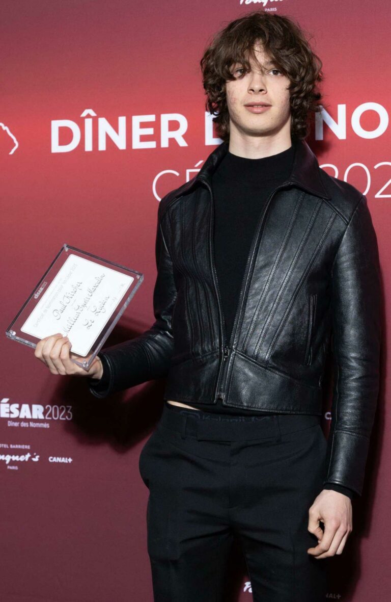 Paul Kircher Attends 2023 Cesar Nominee Dinner in Paris – Celeb Donut