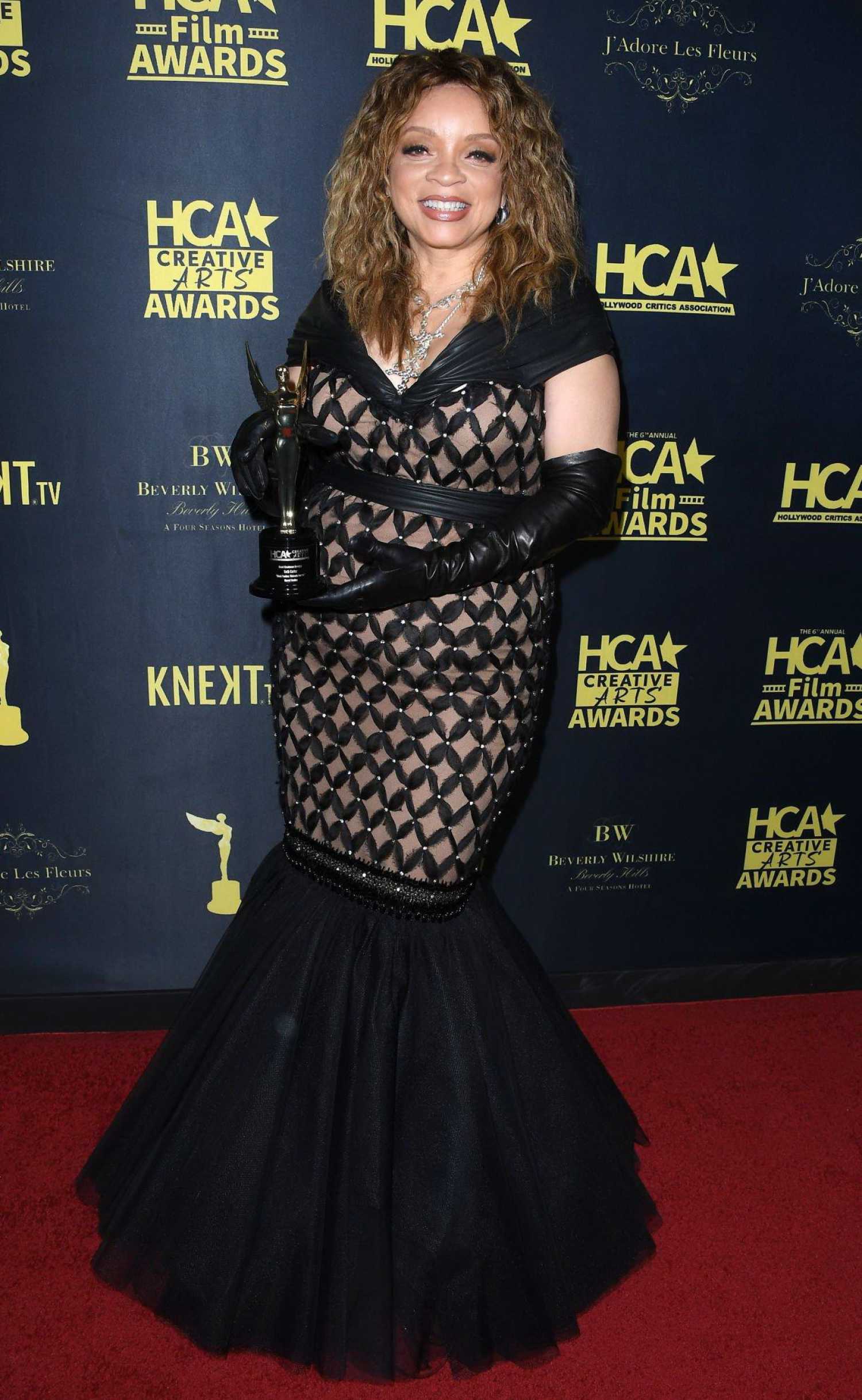 Ruth Carter Attends 2023 Hollywood Critics Association’s Film Awards at ...