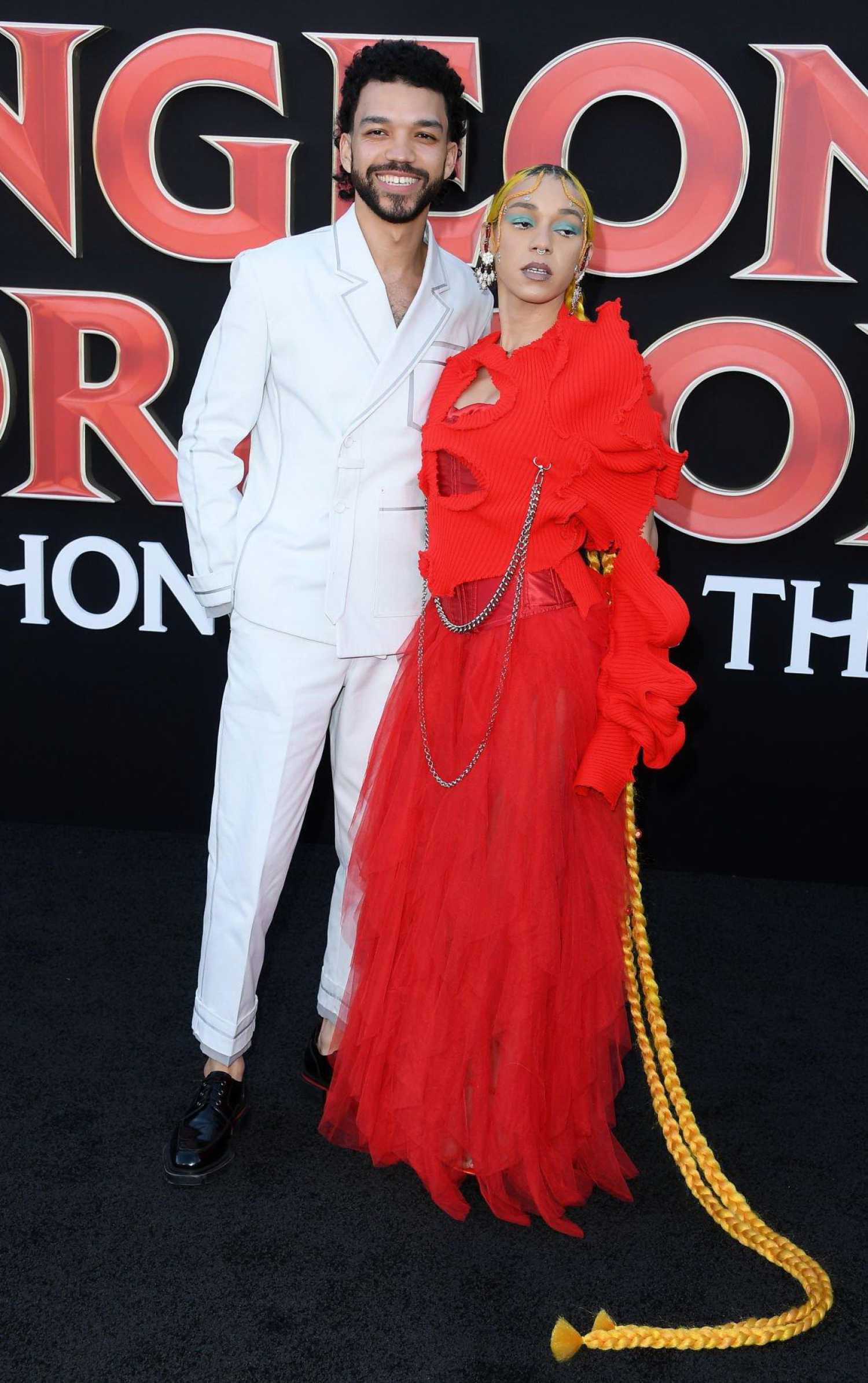 Justice Smith Attends the Dungeons and Dragons: Honor Among Thieves ...