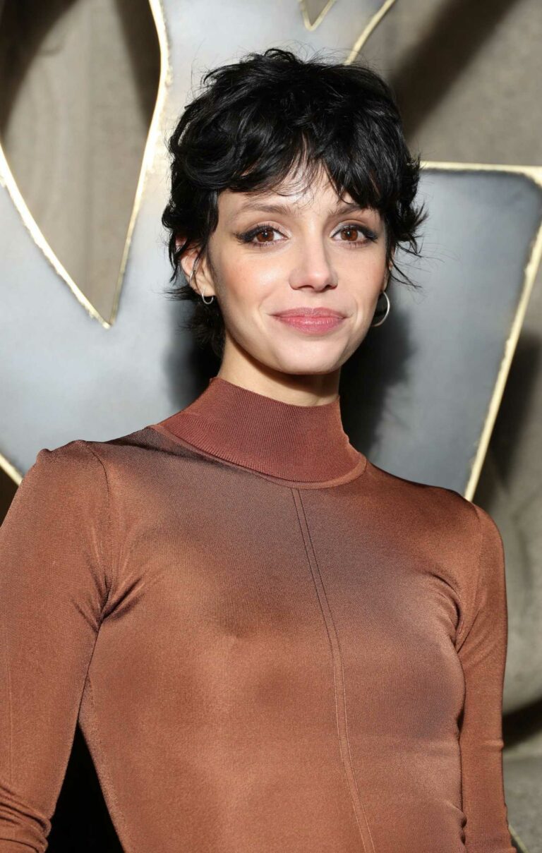 Noee Abita Attends the Saint Laurent Fashion Show During 2023 Paris Fashion Week in Paris ...