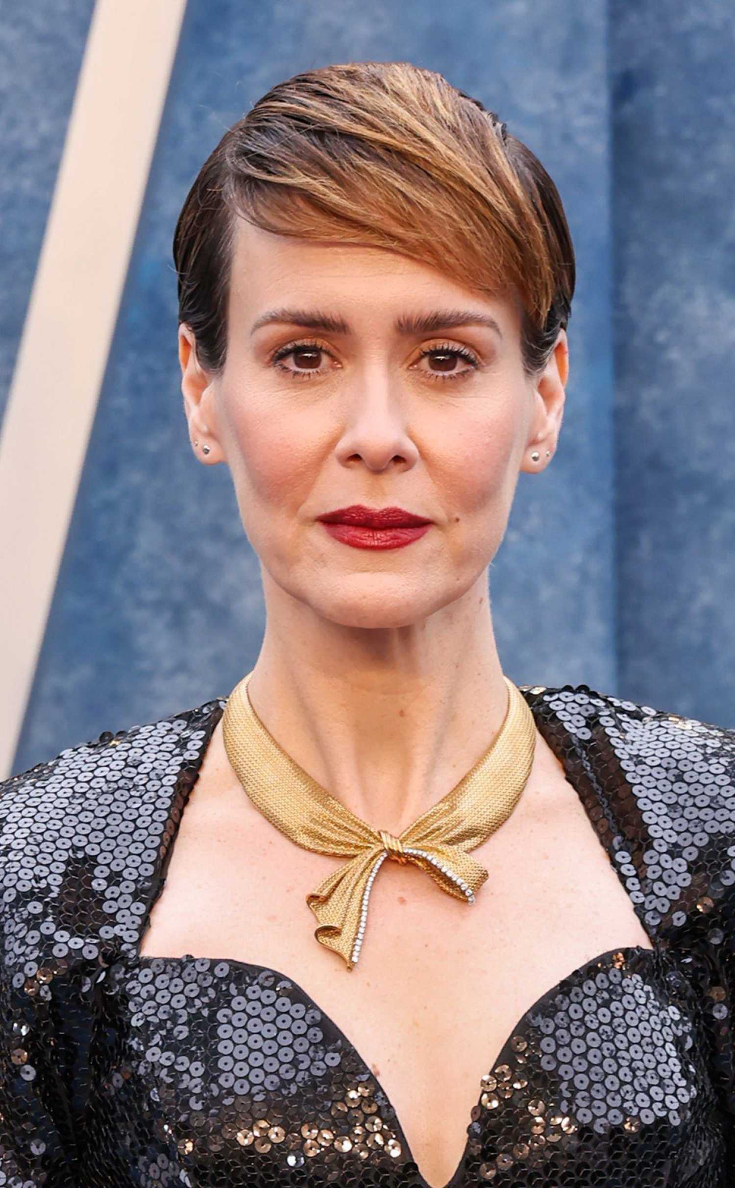 Sarah Paulson Attends 2023 Vanity Fair Oscar Party in Beverly Hills ...