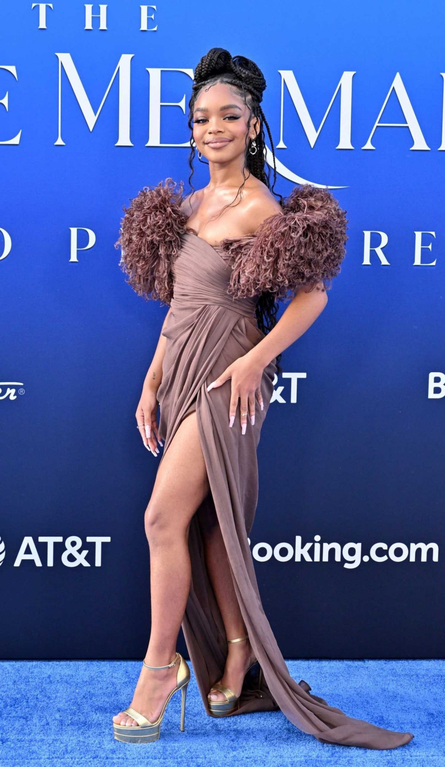 Marsai Martin Attends The Little Mermaid World Premiere in Hollywood ...