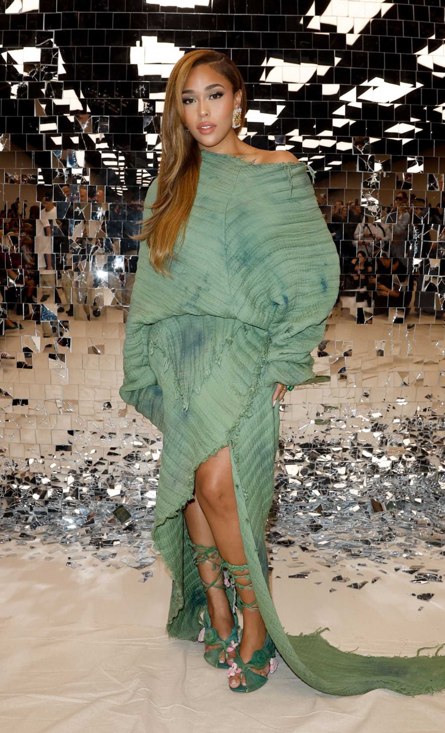 Jordyn Woods Attends the Acne Studios Fashion Show During 2023 Paris ...