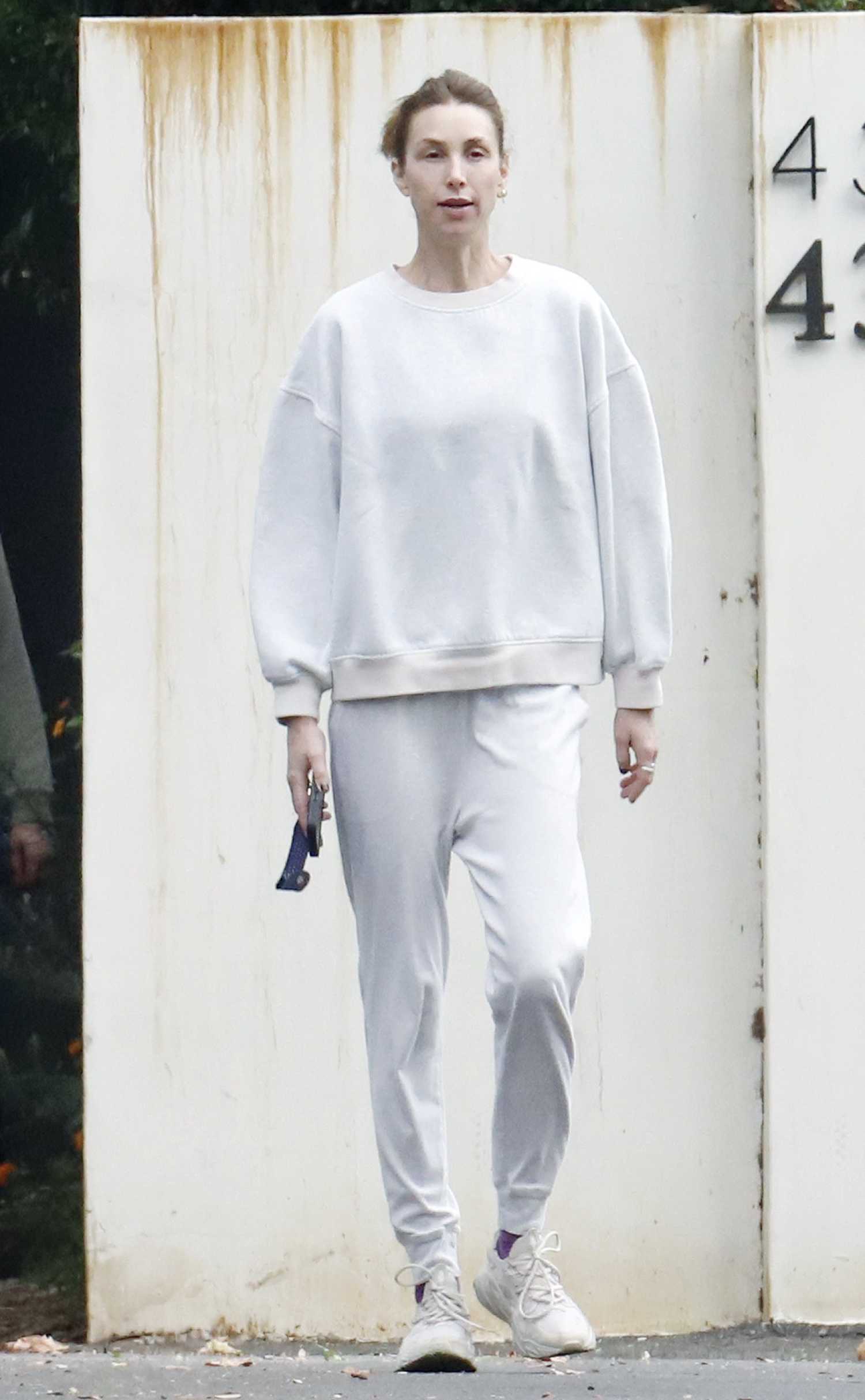 Whitney Port in a White Sweatsuit Was Seen Out in Los Angeles – Celeb Donut